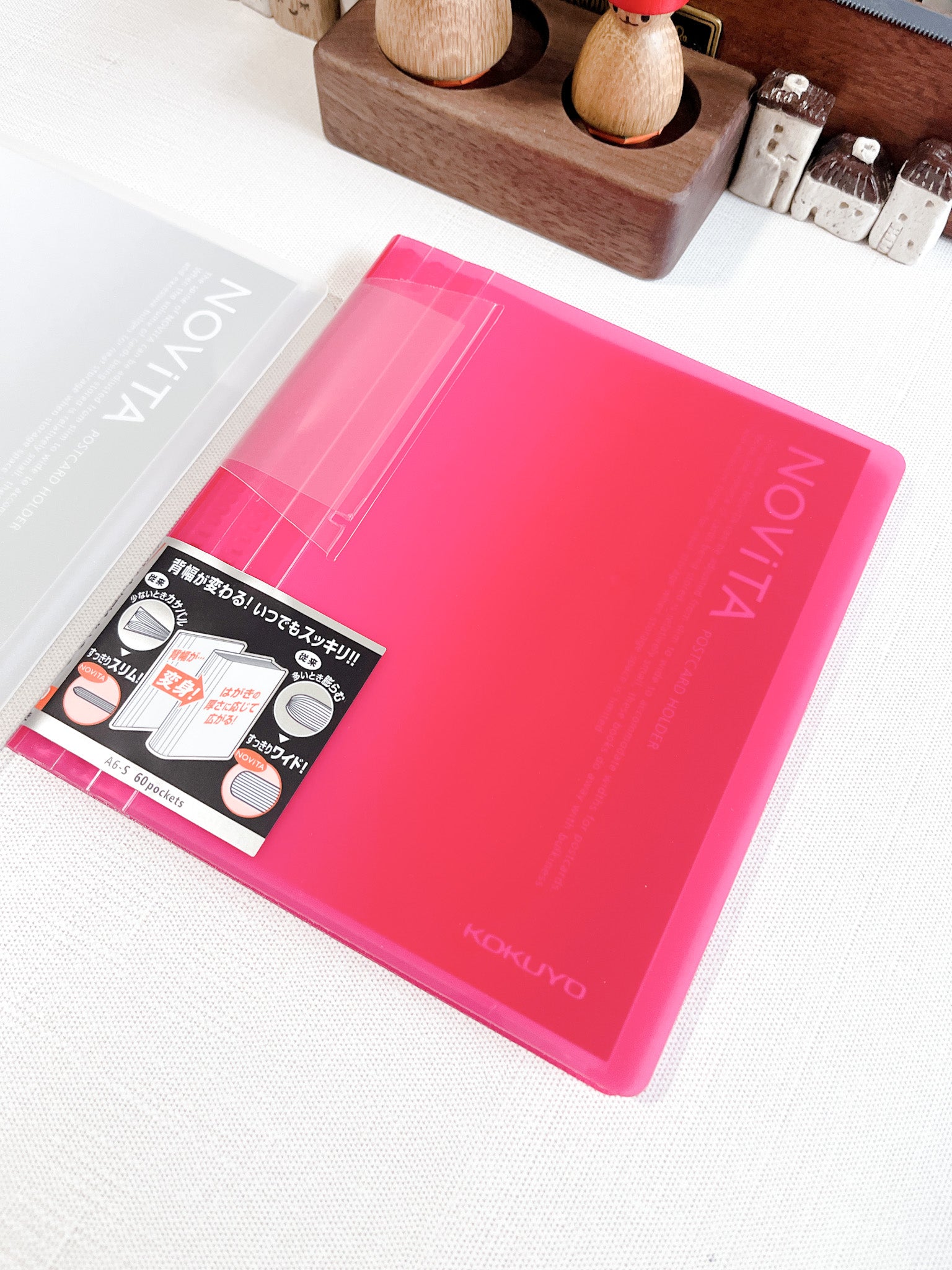 Kokuyo | A6 Album | Pink – KuboandLucy Stationery Co