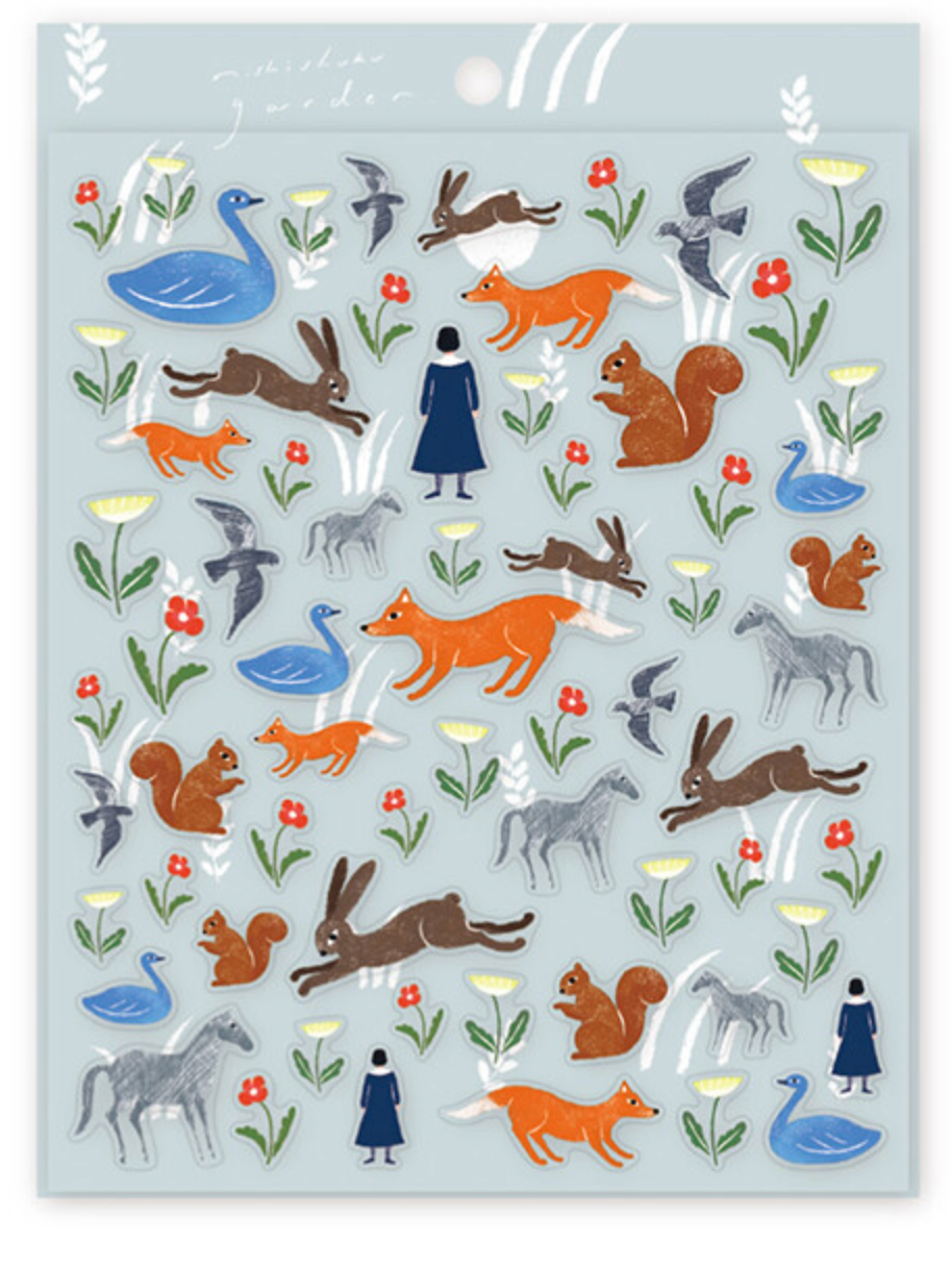 COZYCA | Garden Sticker Sheet | 22-895 – KuboandLucy Stationery Co