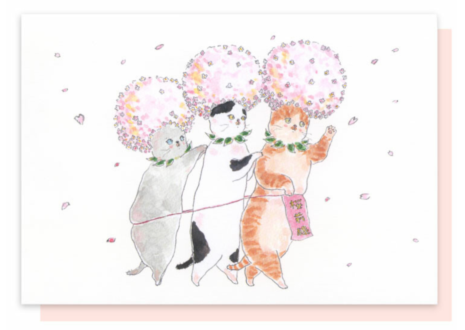 TOKORO KOMUGI | Spring Greeting Card – KuboandLucy Stationery Co